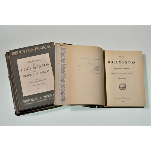 Colección de documentos para la historia de México