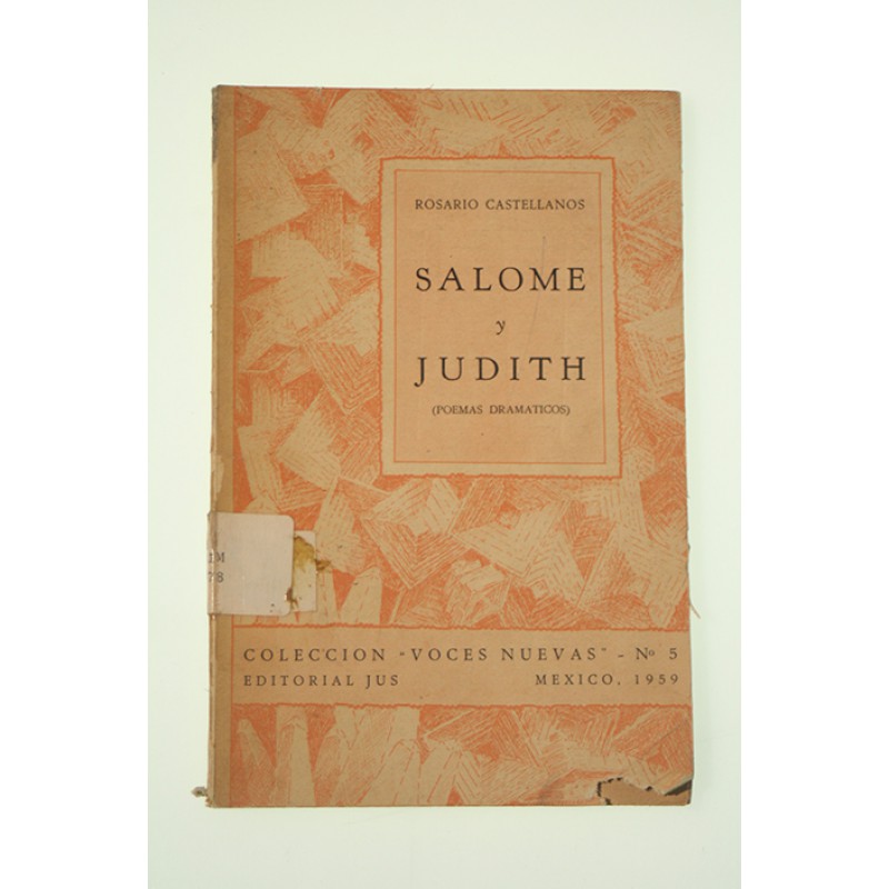 Salomé y Judith - Literatura Mexicana - Literatura