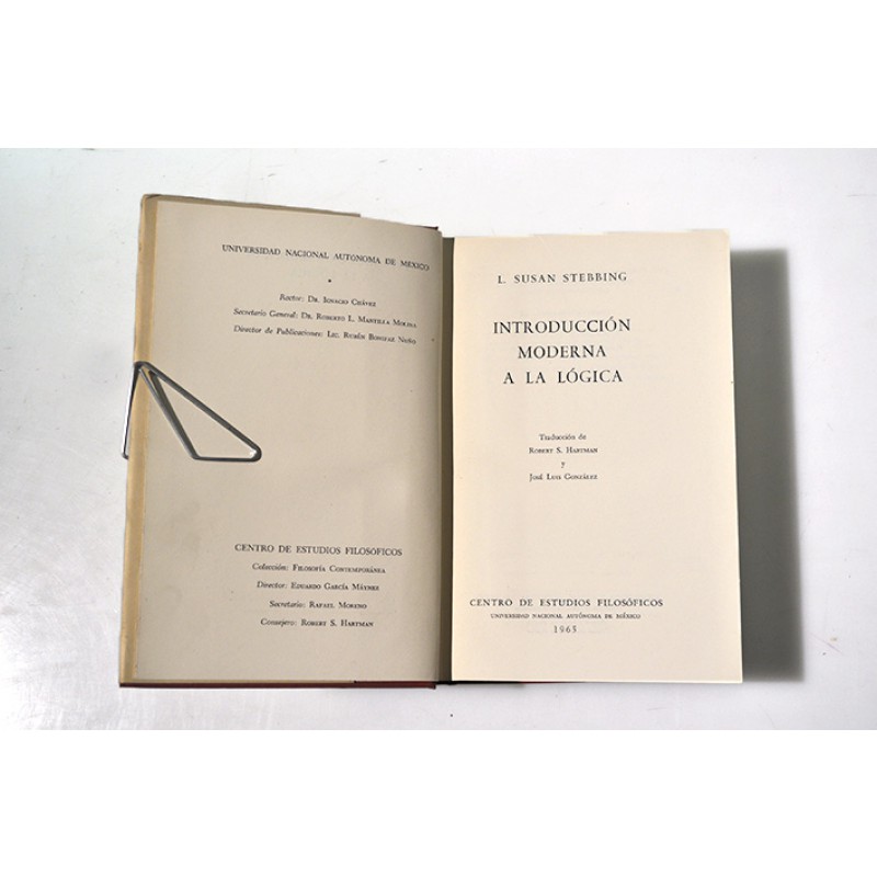 Introducción moderna a la lógica - Lógica - Filosofía